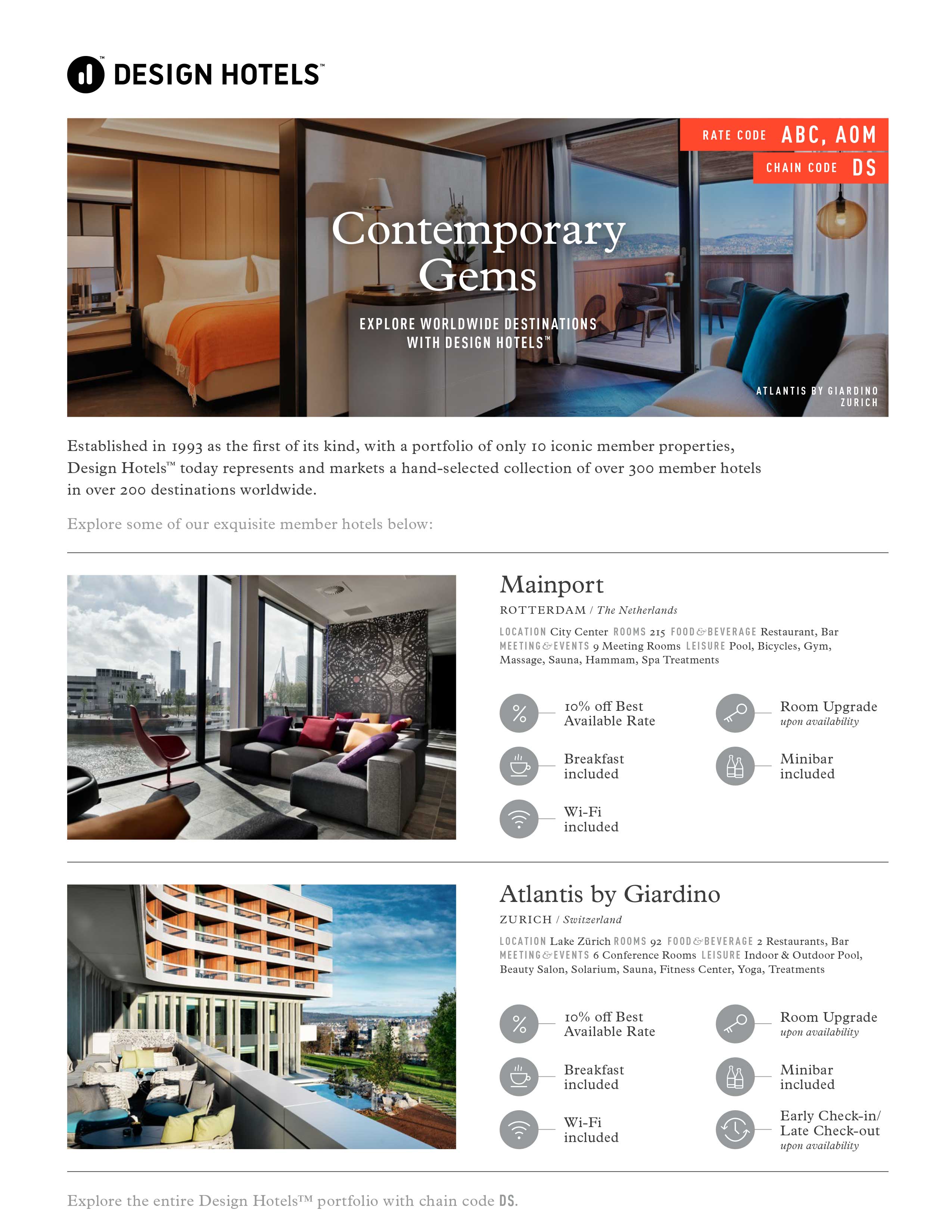 Design Hotels - 5/28 PRS - ABC Global Services