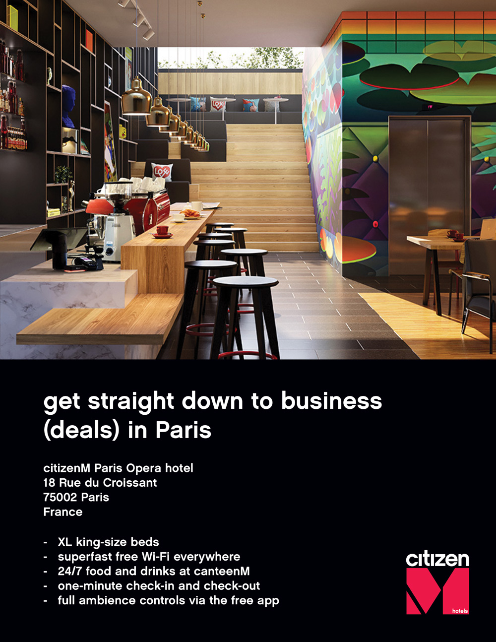citizenM Paris Opera hotel PRS Multi 05.30.23 - ABC Global Services