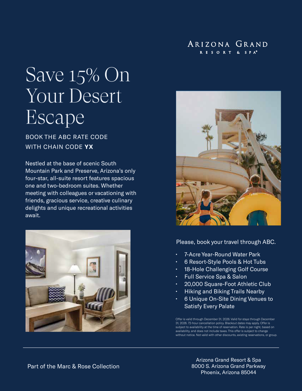 Arizona Grand Resort & Spa PRS Multi 03.10.2026 - ABC Global Services